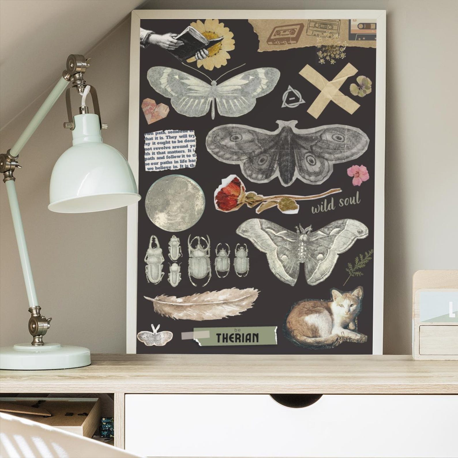 Therian Nature Theta-delta Poster Digital A3 - Etsy