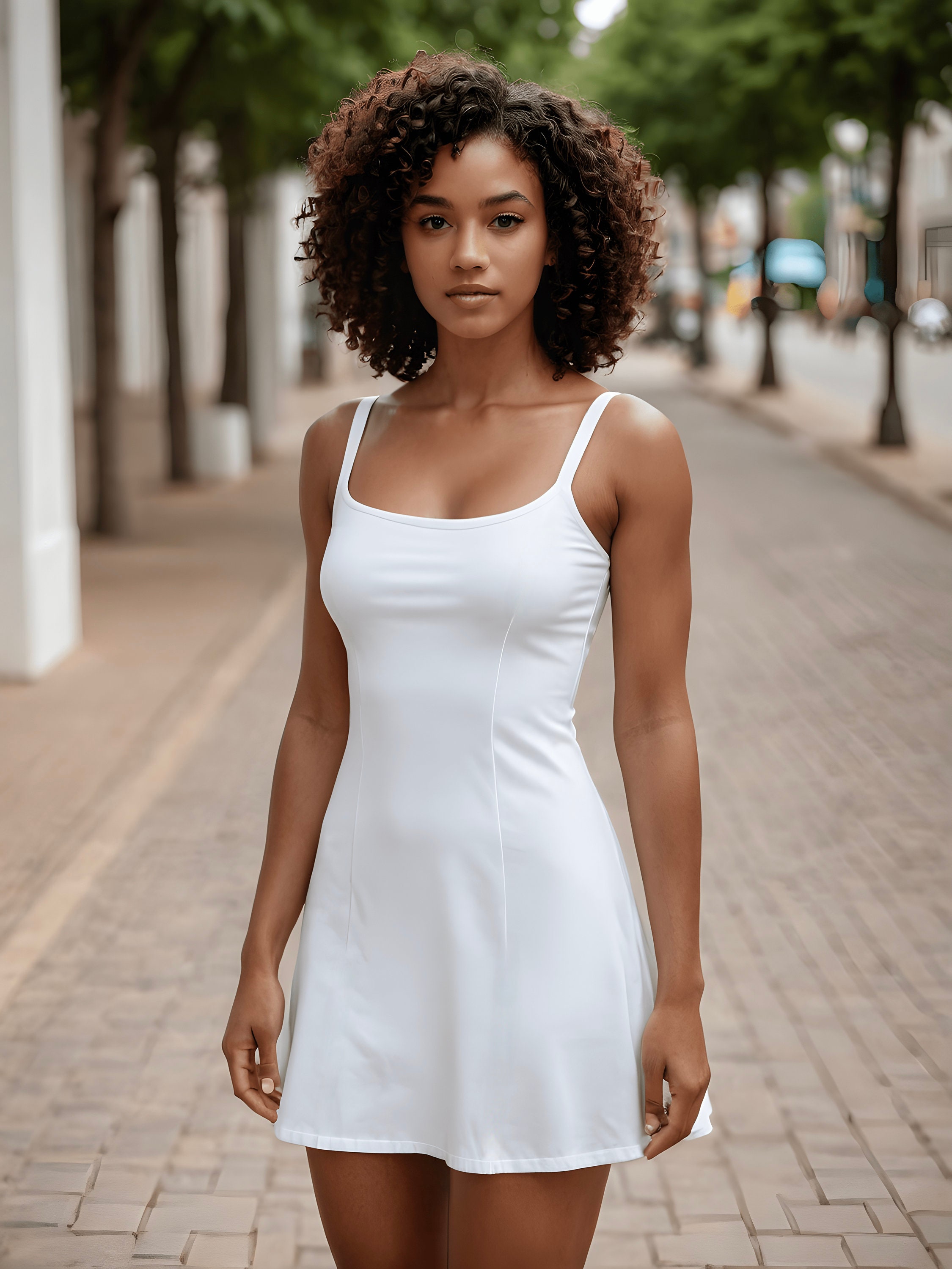 Woman Mini Tennis Dress Pattern,summer Dress Pattern,a-line Dress ...