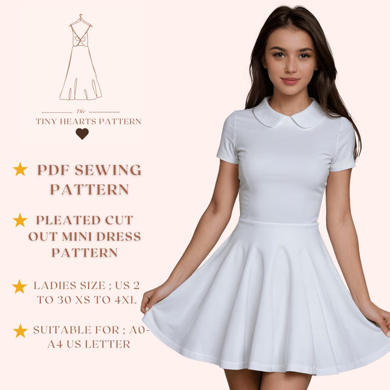 Mini Dress Patterns - Etsy