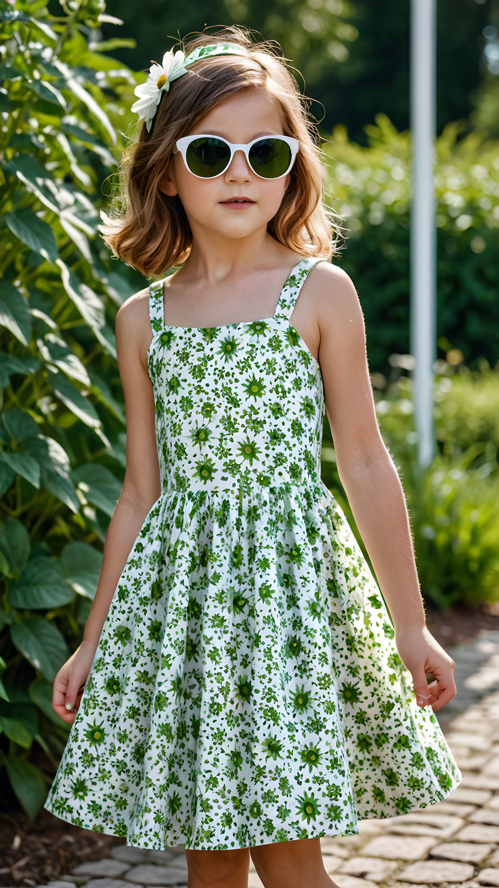 Kids Gathered Summer Dress Pattern,pdf Kids Dress Sewing Pattern ...