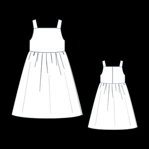 Baby Summer Dress Sewing Pattern,pdf Kids Dress Sewing Pattern,toddler ...