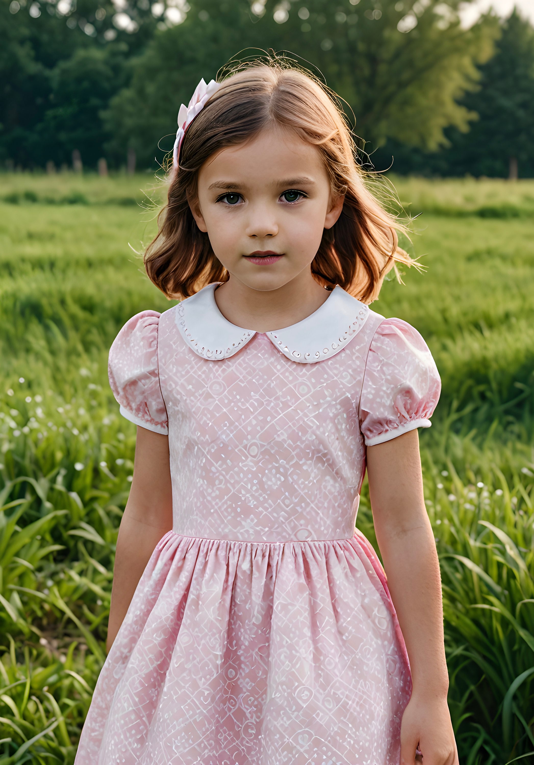 Kids Peter Pan Collar Dress Sewing Pattern,pdf Kids Summer Sewing Dress ...