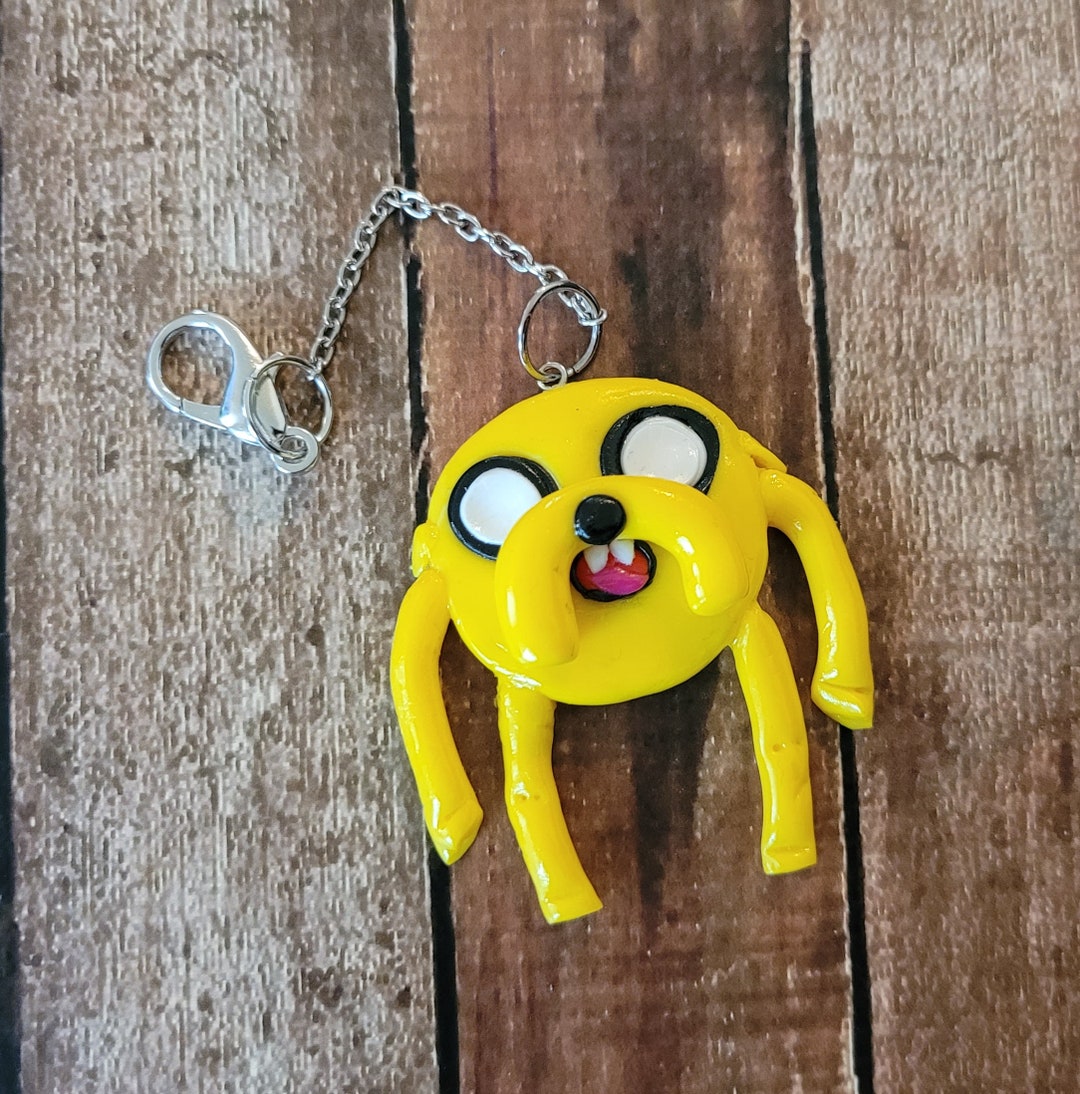 Jake Pendant Artisan Purse Charm Polymer Clay Keychain - Etsy
