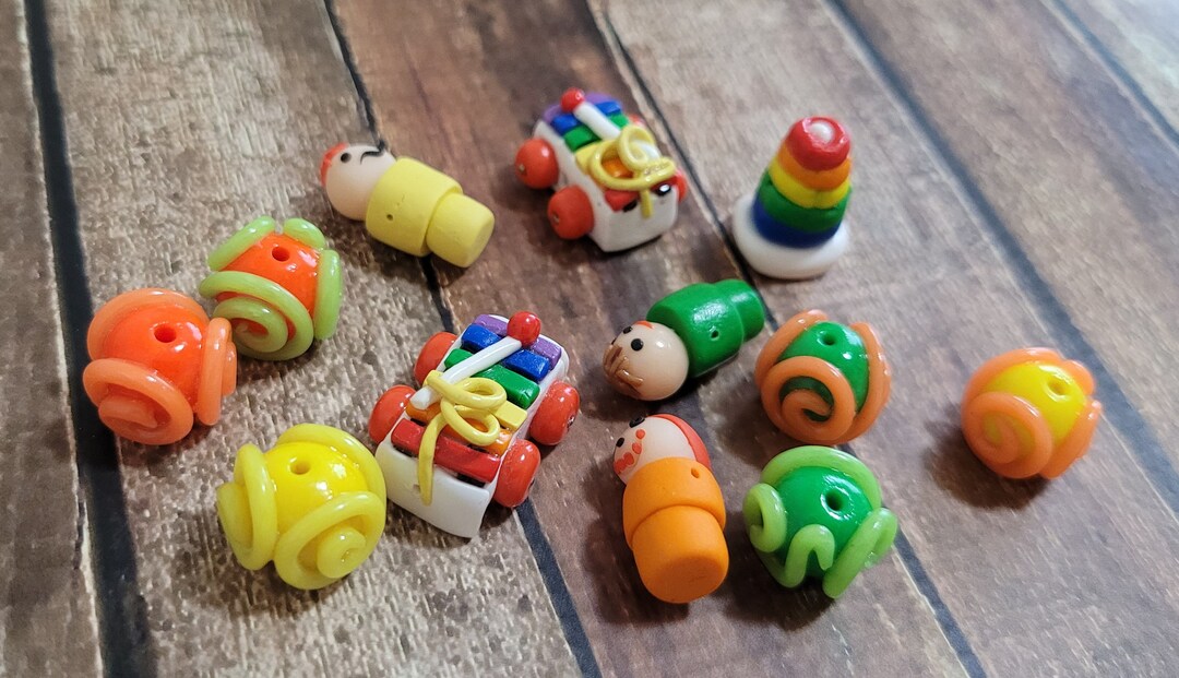 Fisher Price Toys Polymer Clay Beads Xylophone Little People - Etsy