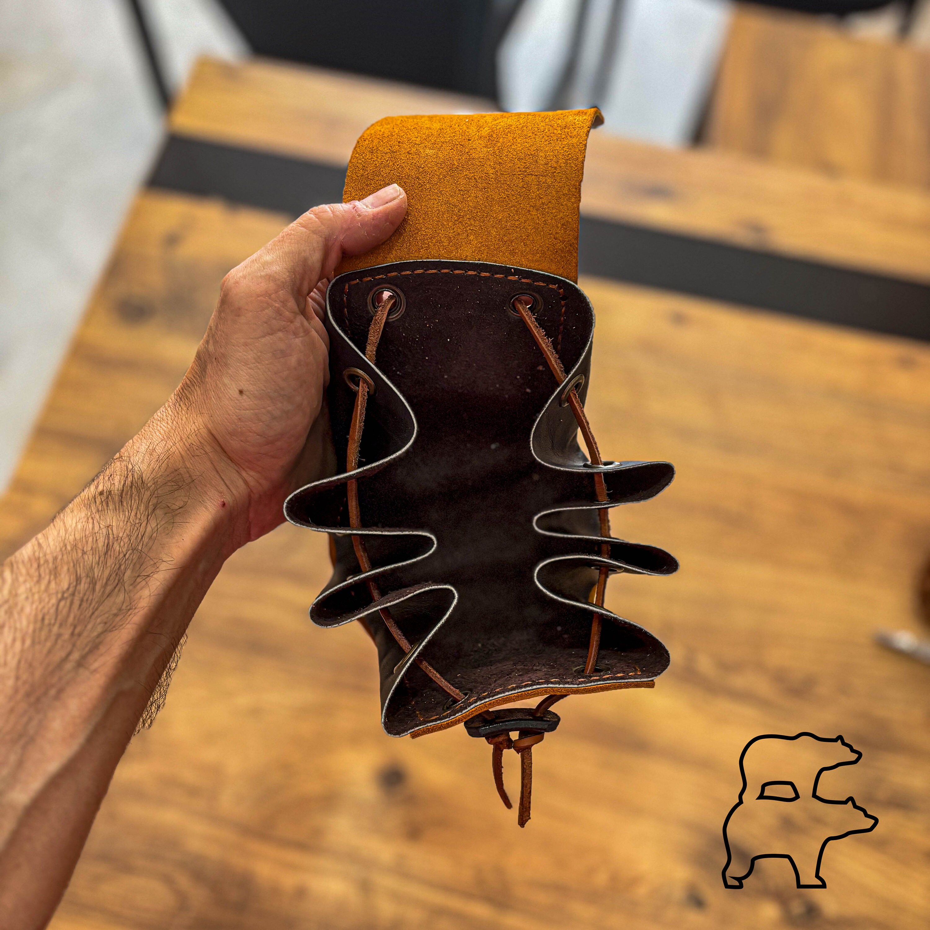 Pdf A4 Template for Leather Medieval Coin Pouch, Leather Belt Pouch ...