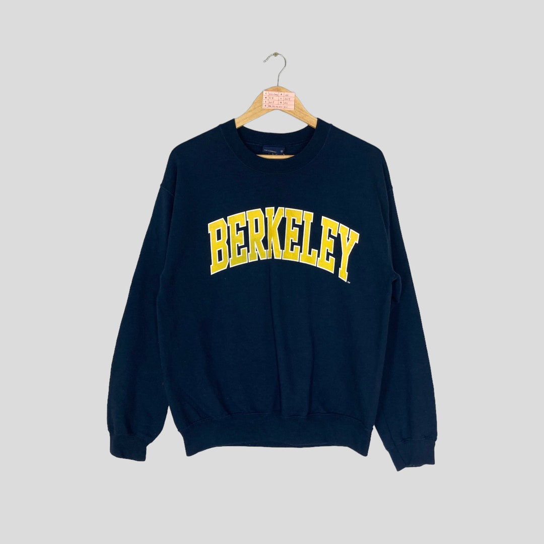 Vintage Rare BERKELEY by MV Sport Crewneck Sweatshirt Big Logo Berkeley ...