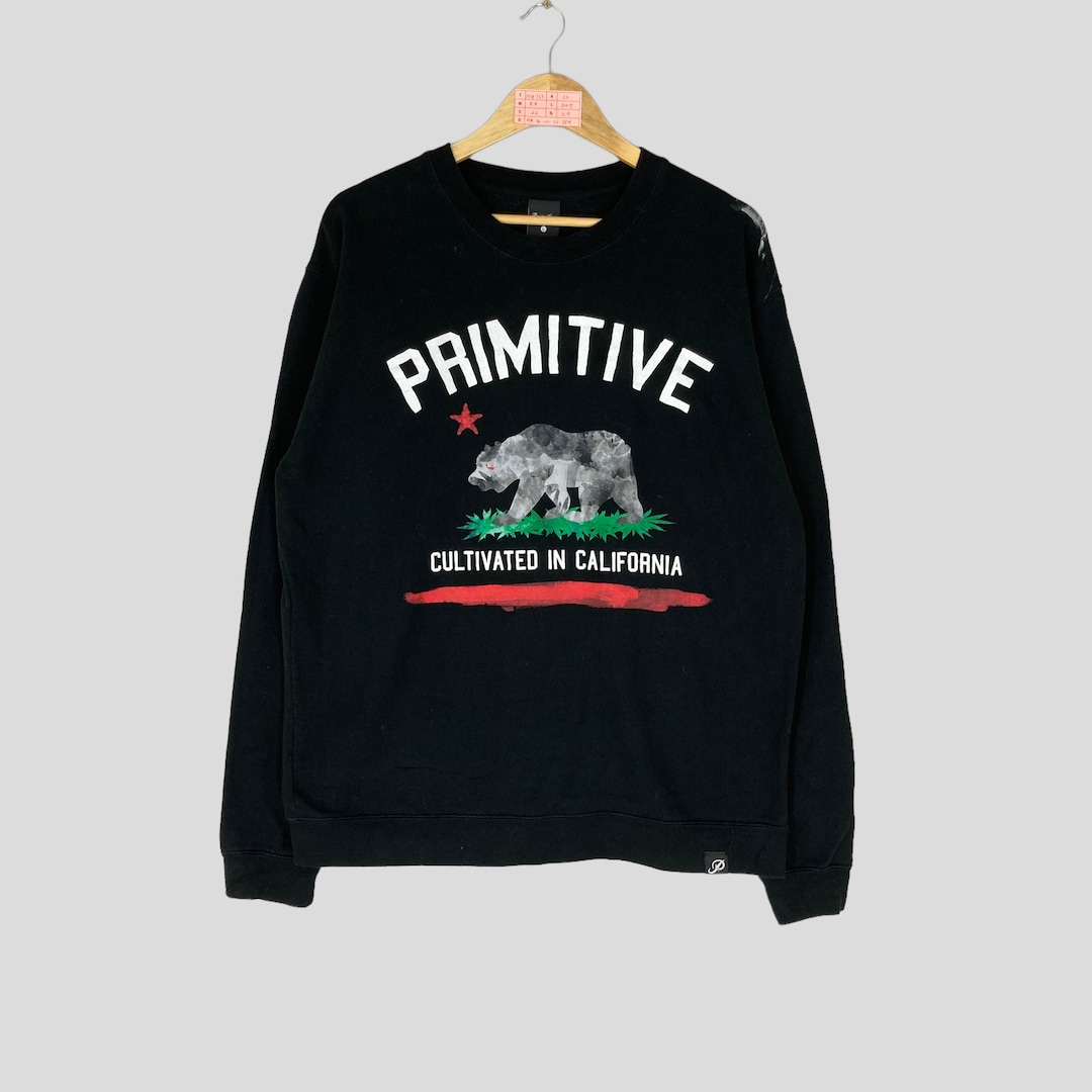 Vintage Rare PRIMITIVE Crewneck Sweatshirt Big Logo PRIMITIVE ...