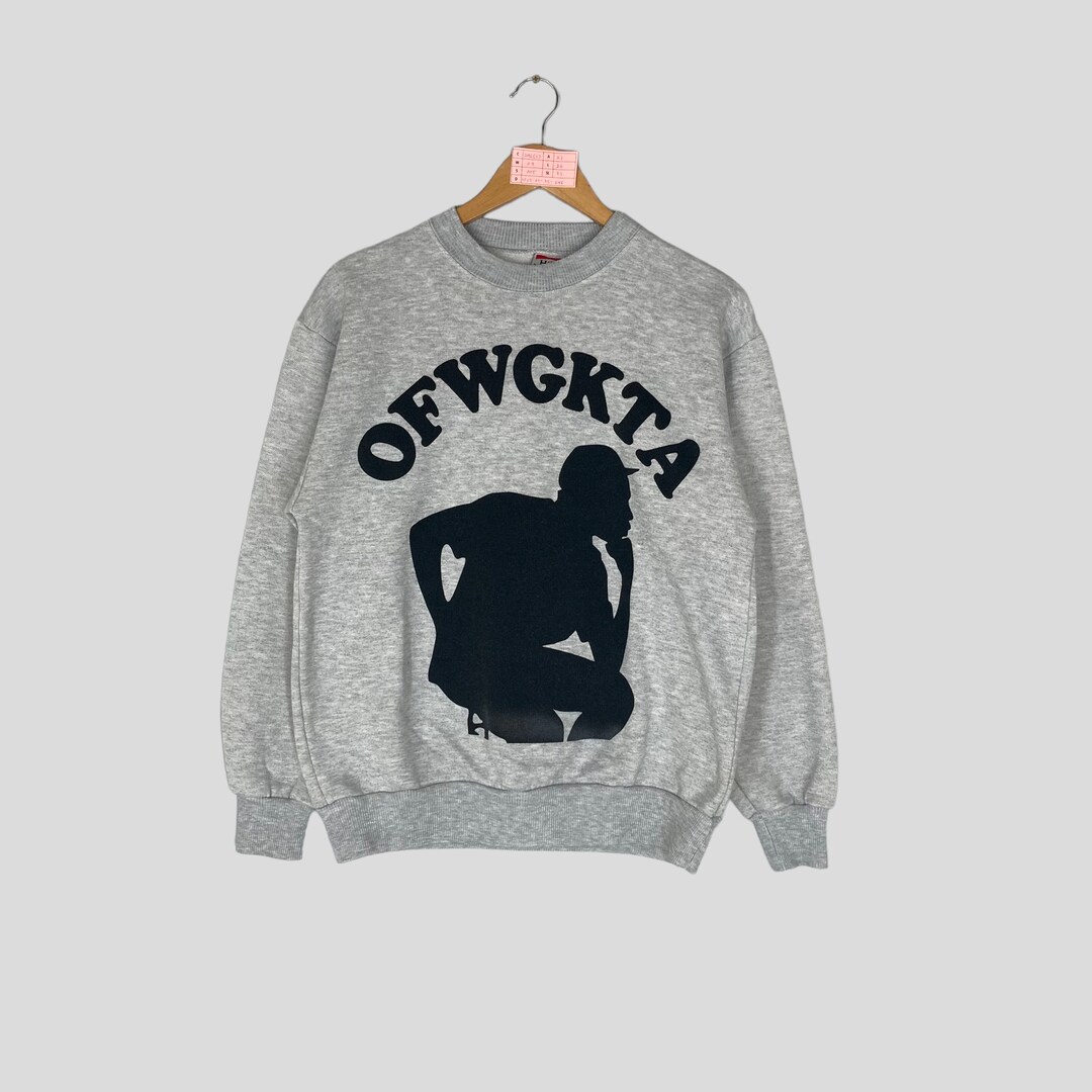Vintage Rare OFWGKTA Made in U.S.A Crewneck Sweatshirt Big Logo Spell ...