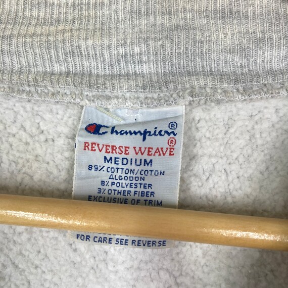 Vintage Rare CHAMPION Full Button Sweatshirt Cardigan… - Gem