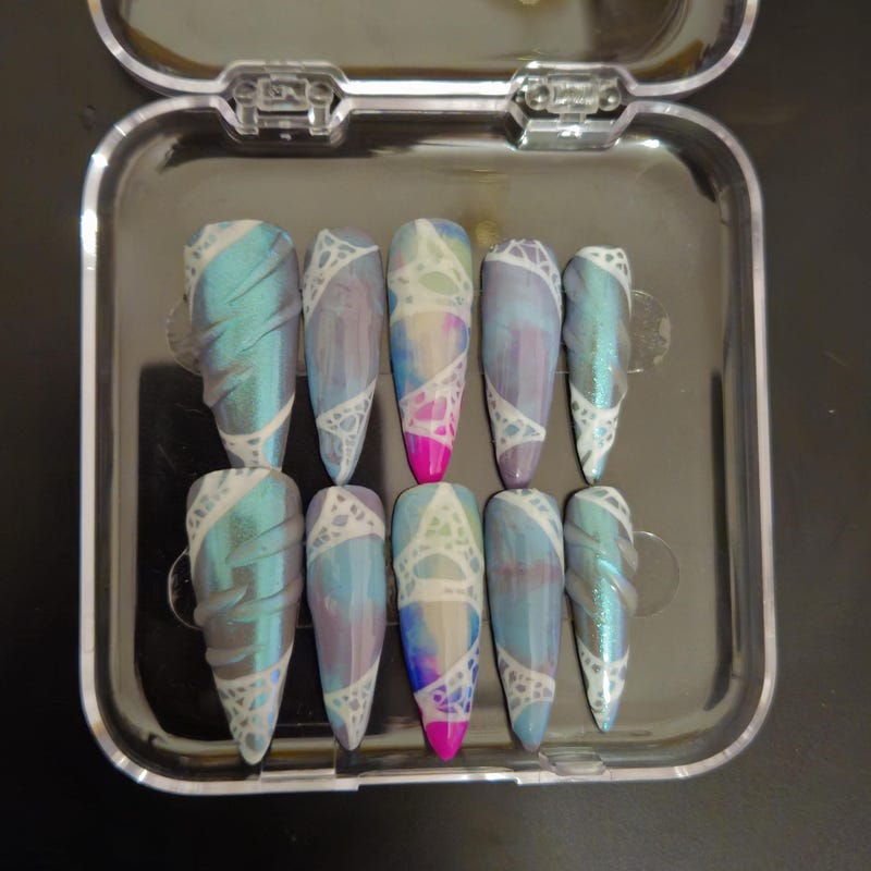 Arcane Jinx Nails - Etsy