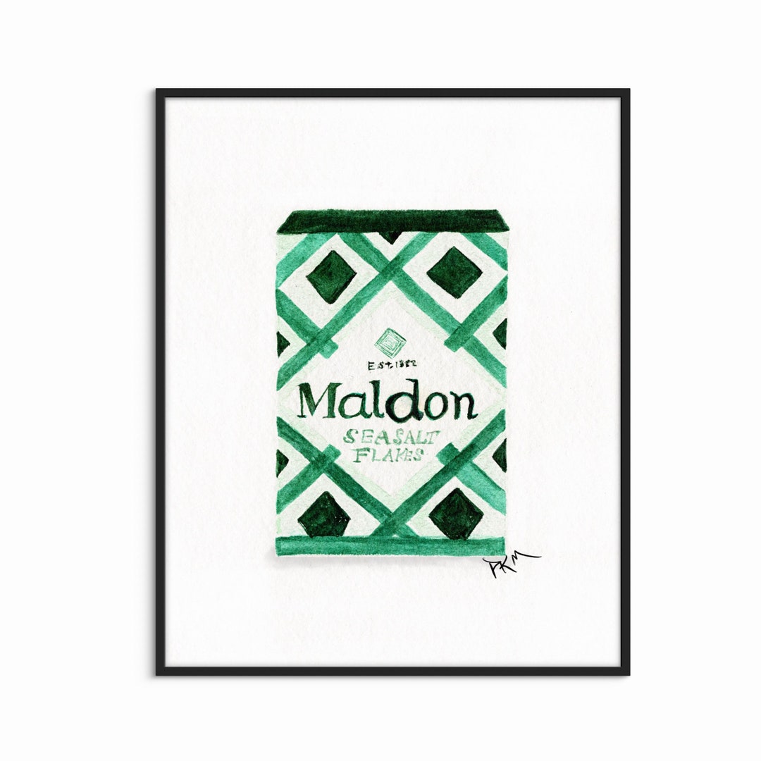 Maldon Salt Box | Kitchen & Dining Art | Food Art | Art Print ...