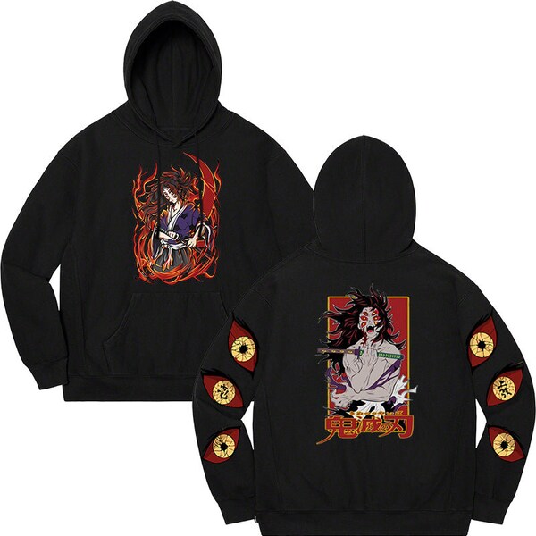Demon Slayer Hoodie - Etsy