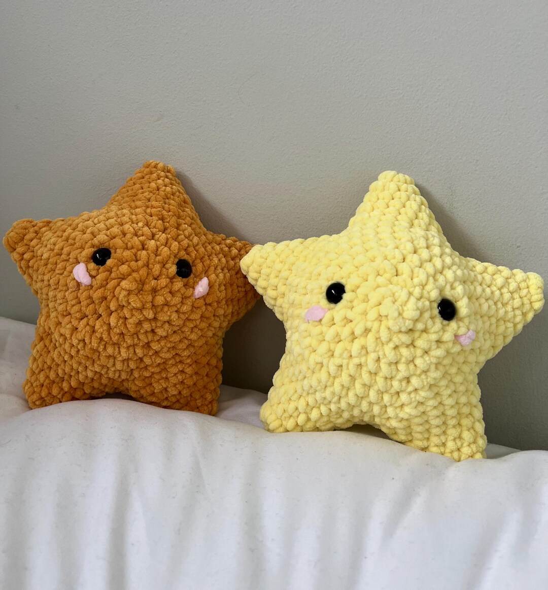 Crochet Star Plushie - Etsy