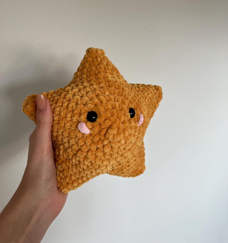 Crochet Star Plushie - Etsy
