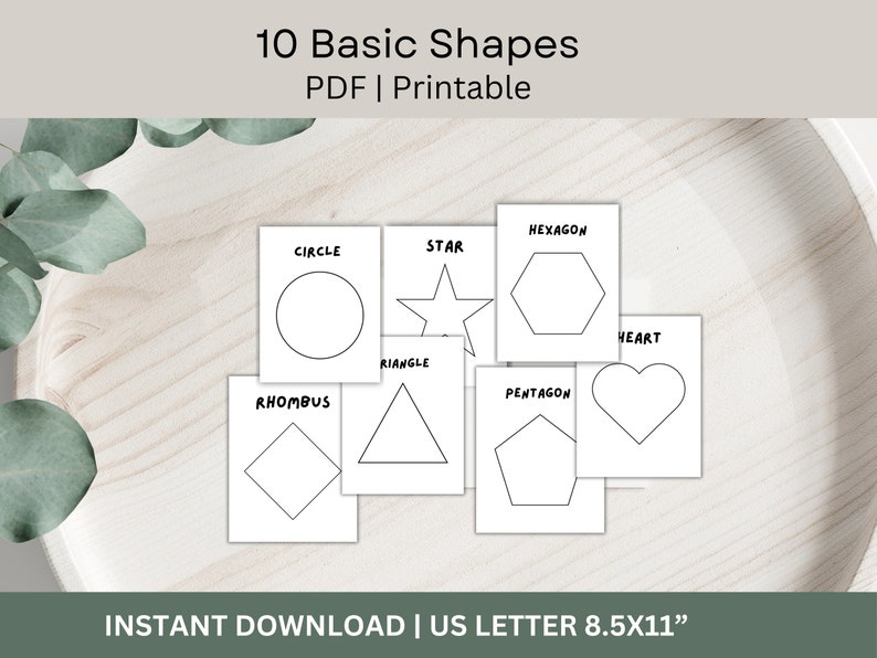 Basic Shape Coloring Pages, Shape Coloring, Educational Learning Pages ...
