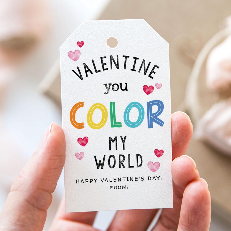 Valentine Day Crayon Favors - Etsy