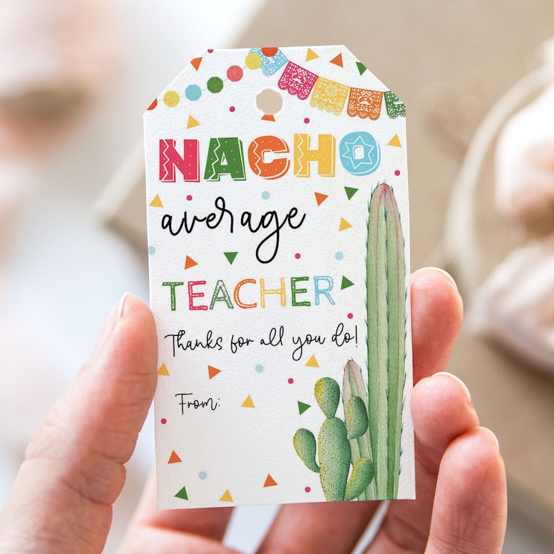 Nacho Average Teacher - Etsy