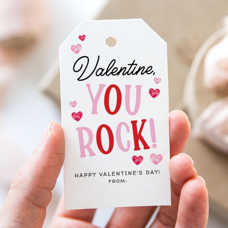 You Rock Valentine - Etsy