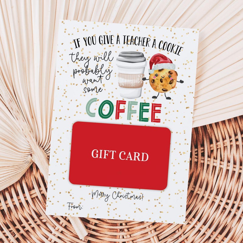 Christmas Cookie Card - Etsy