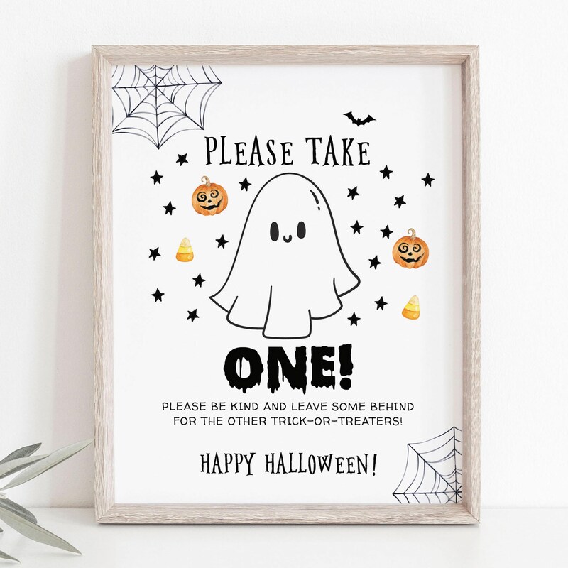 Please Take Only One Sign - Etsy