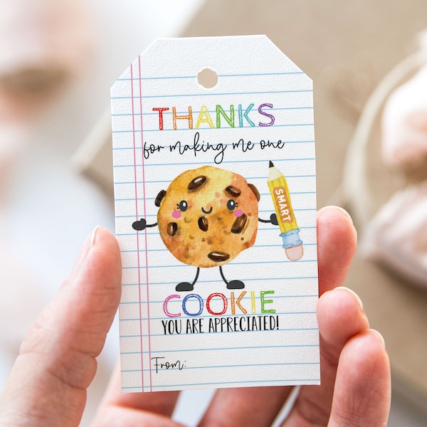 Thank You for Making Me One Smart Cookie - Etsy
