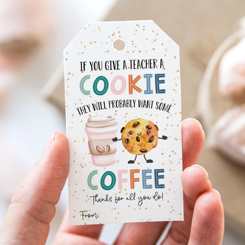 If You Give a Teacher a Cookie - Etsy