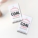 Coal Company Tag, Coal Cookies Tag, Printable Merry Christmas Favor ...
