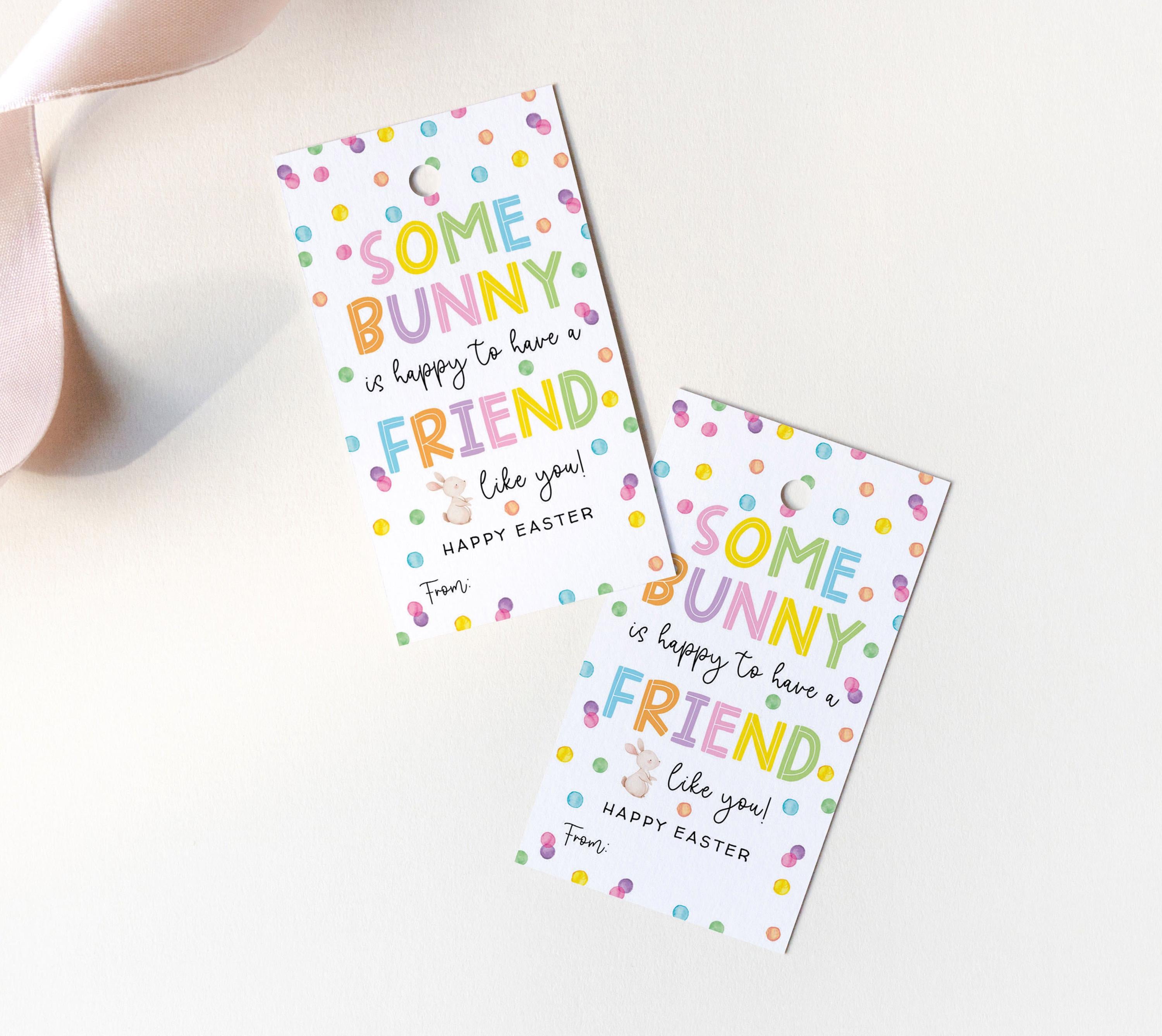 I'm so Hoppy to Have You in My Class Tag, Printable Happy Easter Favor ...