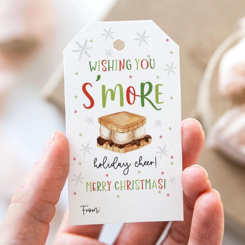 Smores Tag - Etsy