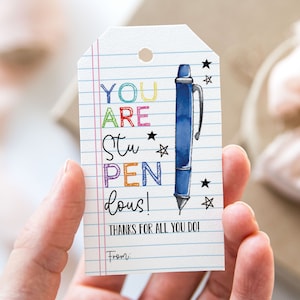 You Are Stupendous Tag, Printable End of School Year Favor Tags ...