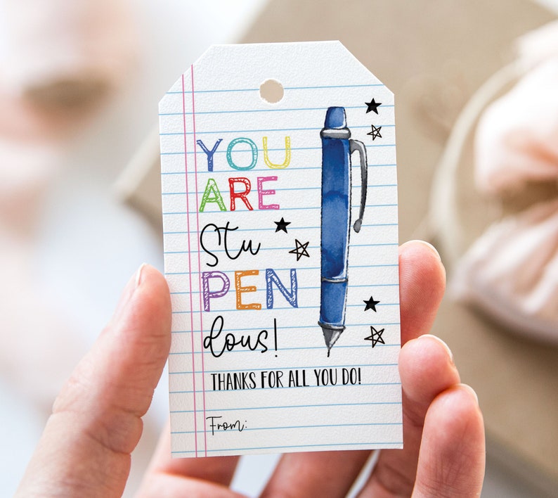 You Are Stupendous Tag, Printable End of School Year Favor Tags ...