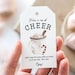 Have a Cup of Cheer Hot Cocoa Tag, Hot Chocolate Mix Instructions ...
