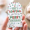Printable Soapin You Have A Merry Christmas Gift Tag, Holiday Hand Soap ...