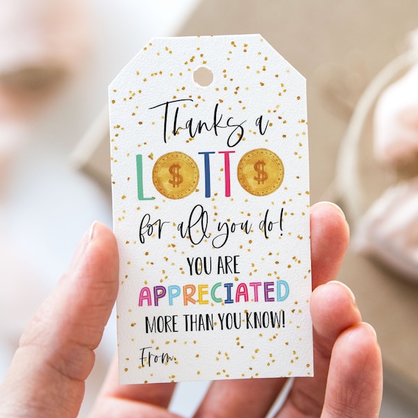 Teacher Appreciation Lottery - Etsy