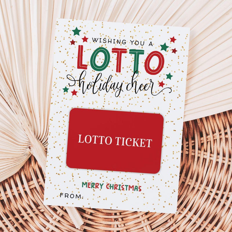 Lottery Christmas Book - Etsy