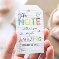 Teacher Appreciation Printable Gift Tags Influence of A Good Teacher ...