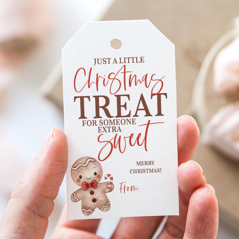 Mini Christmas Tags - Etsy
