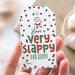 Have A Very Slappy Holiday Tag, Printable Merry Christmas Favor Tags ...