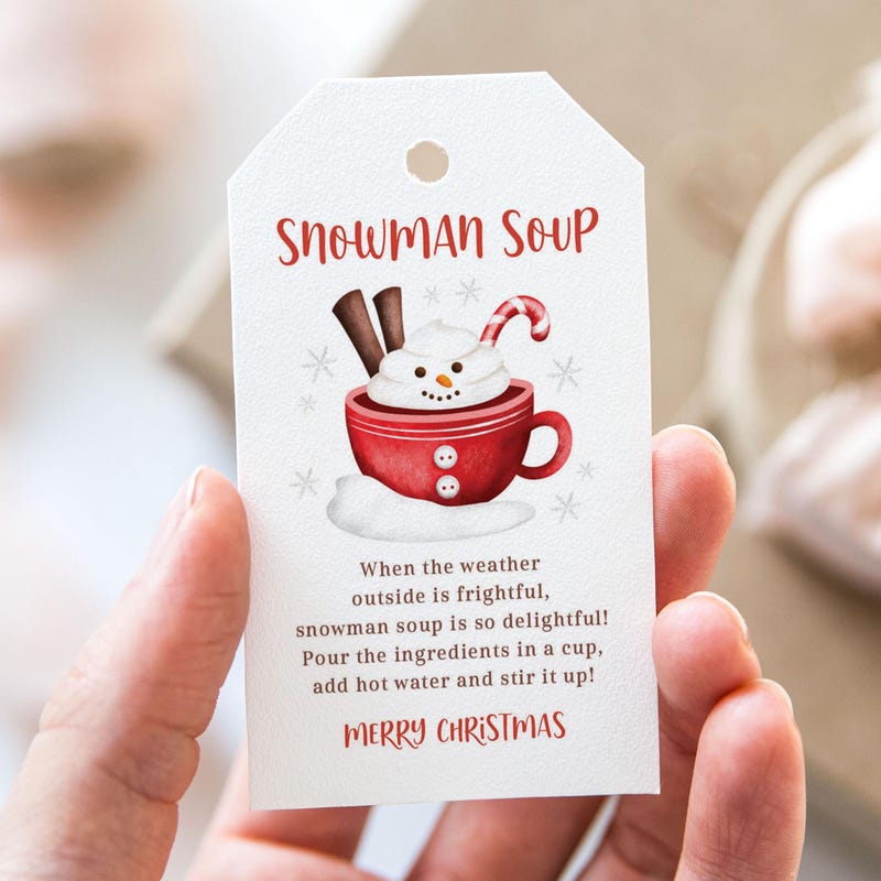 Snowman Soup - Etsy UK