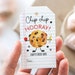 Chip Chip Hooray Happy First Day Chocolate Chip Cookie Tag, Printable ...