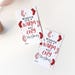 Wishing You a Warm and Cozy Christmas Tag, Printable Merry Christmas ...