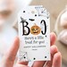 Boo Here's A Little Treat for You Tag, Printable Happy Halloween Favor ...
