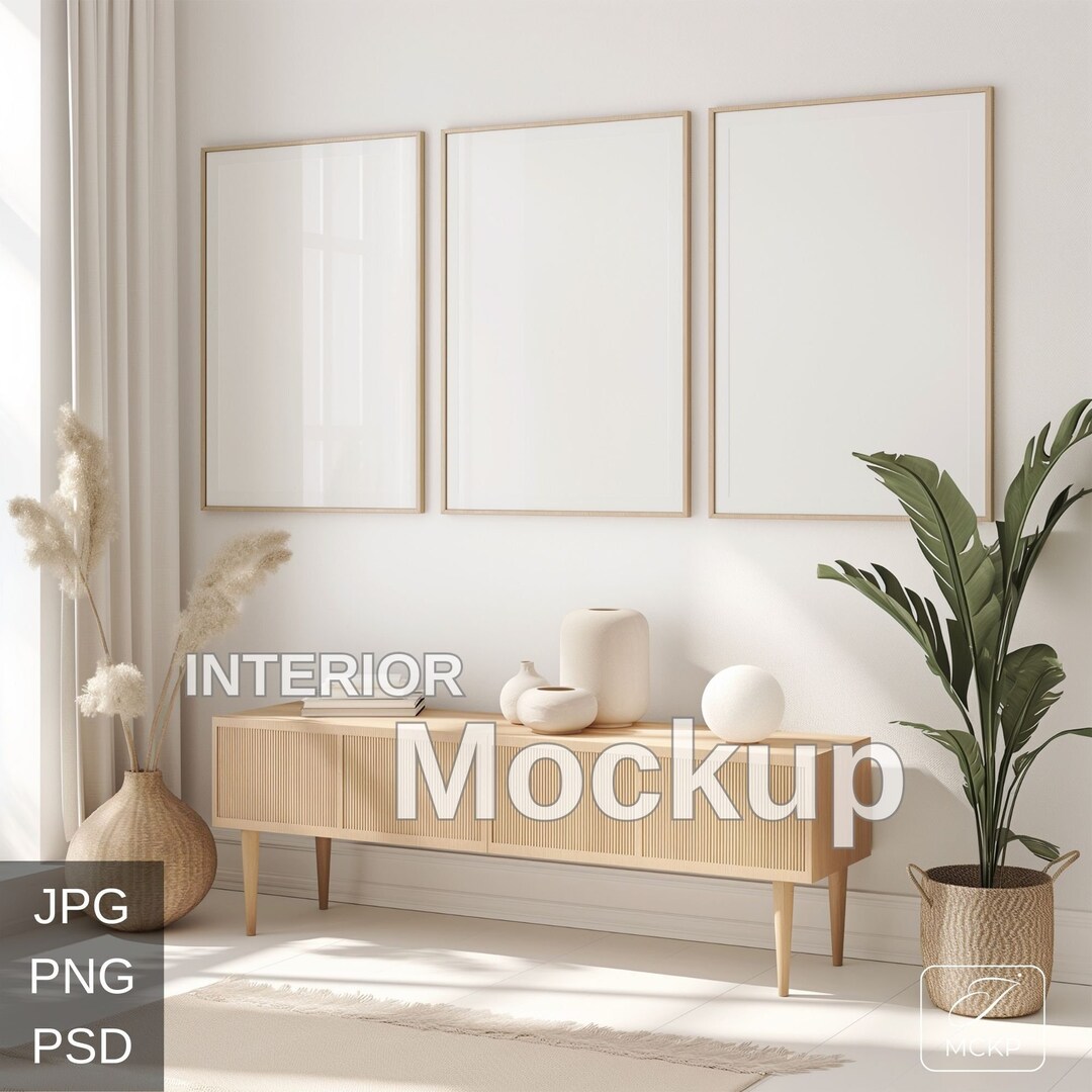 3 Frame Mockup Three Frame Mockup Set of 3 Mockup Frame Mockup Psd ...