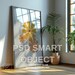 Modern One Frame Mockup With Stunning Reflection Effect Sleek Glass ...