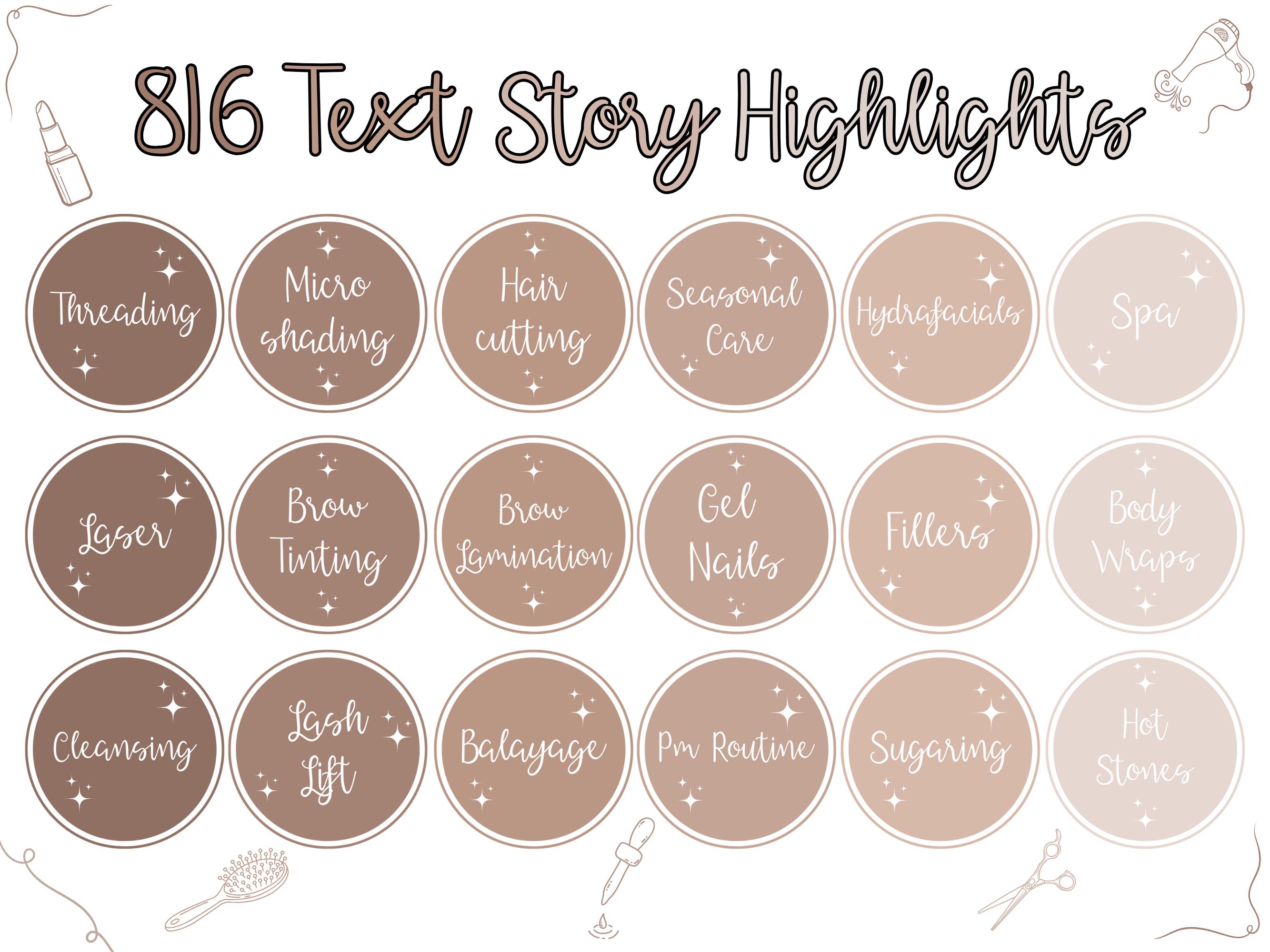 1400 + Neutral Instagram Highlight Covers, Boho Aesthetic Insta Icons ...