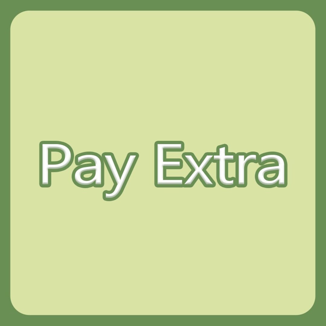 Pay the Price Difference - Etsy