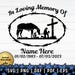 Cowboy Memorial SVG: in Loving Memory Funeral Design (digital File) - Etsy