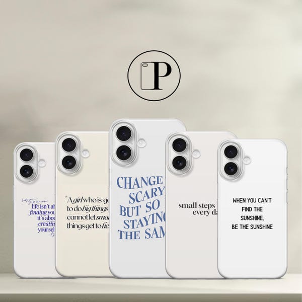 Quote iPhone Case - Etsy UK