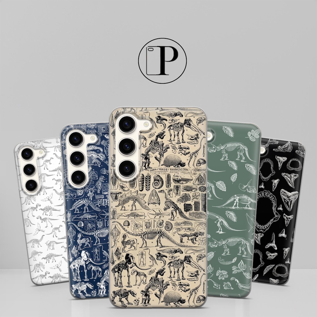 Dinosaur Fossil Phone Prehistoric Dino Cover for Samsung A26/A35/A36 ...