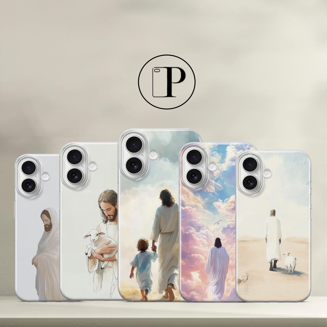 Jesus Christ Phone Case Psalm Christian for iPhone 16 15 Pro 14 13 12 ...